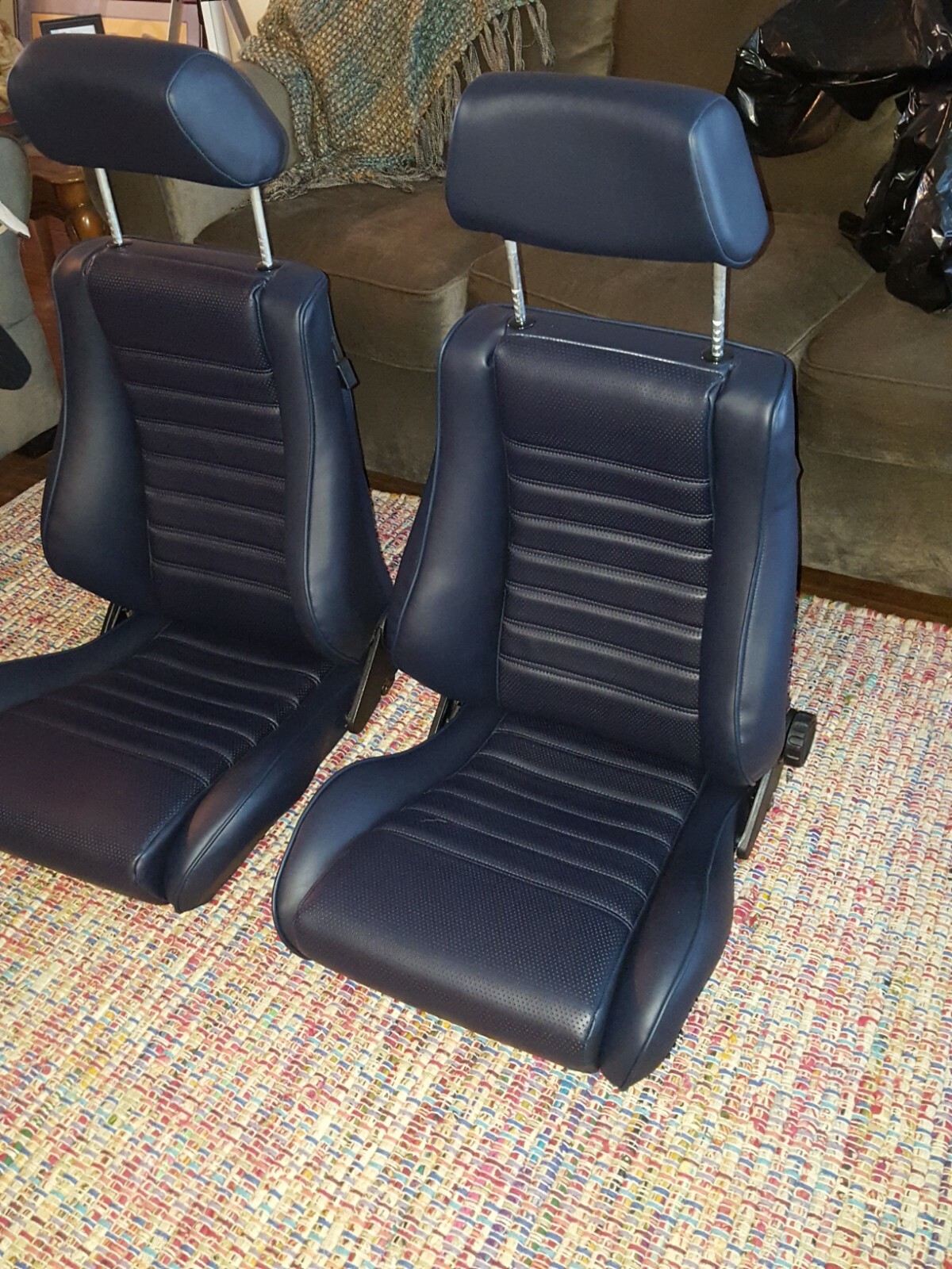 RECARO SE UPHOLSTERY SEAT KIT SET GERMAN VINYL BEAUTIFUL NEW | eBay