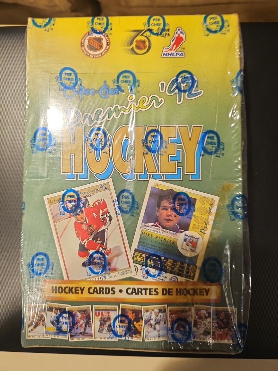 1992 OPC O-PEE-CHEE Premier Hockey Cards Wax Boxes Factory Sealed Box ...