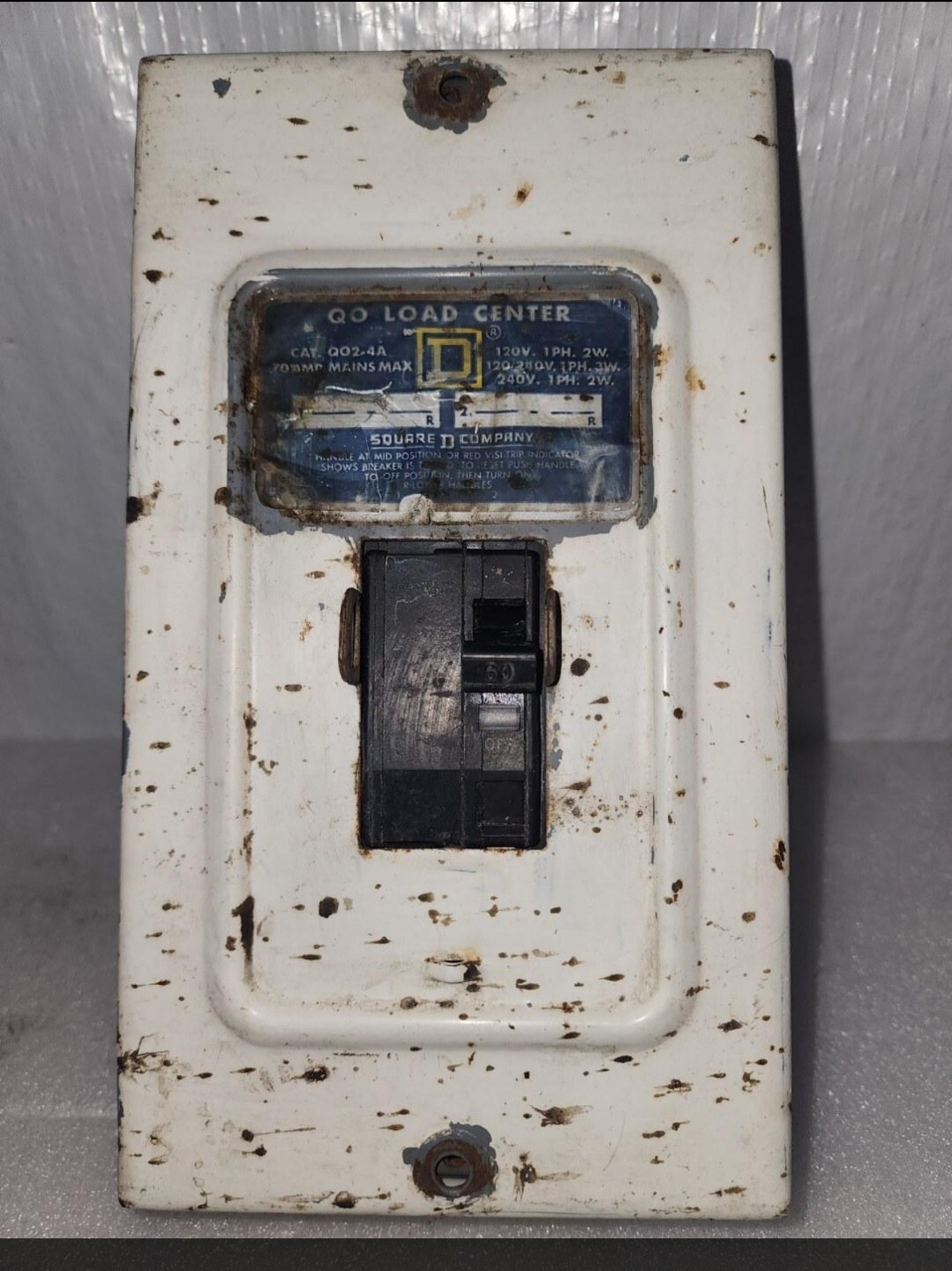 🔥Square D QO2-4A Load Center 60 Amp 120V 240V. FREE SHIPPING🇺🇲 | eBay
