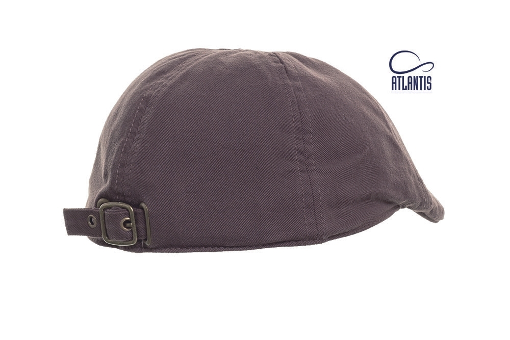 ATLANTIS Basco HAT Blu Navy cotone GATSBY STREET Coppola baschetto ...