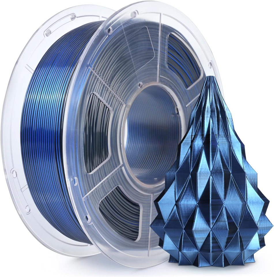【BUY 10 PAY 6】SUNLU 1.75MM SILK Dual/Triple Color Shiny PLA+ Filaments ...