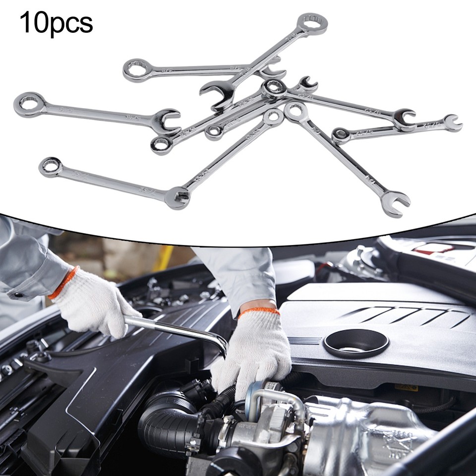 Wrenche Hand Tool Key Ring Metric Spanner 1 Set Automotive Tool British ...