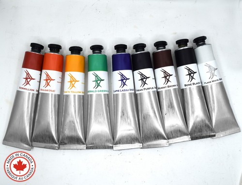 The World's Rarest Colors - Intermediate Set - Handmade Oil Paint ...