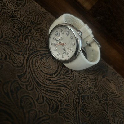 Fruitz by Philip Stein White Band Quartz Analog Women's Watch-No Box | eBay
