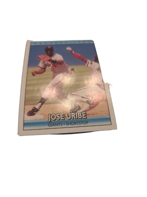 FREE SHIPPING-MINT-1992 Donruss Jose Uribe and Mark Leiter 633# | eBay