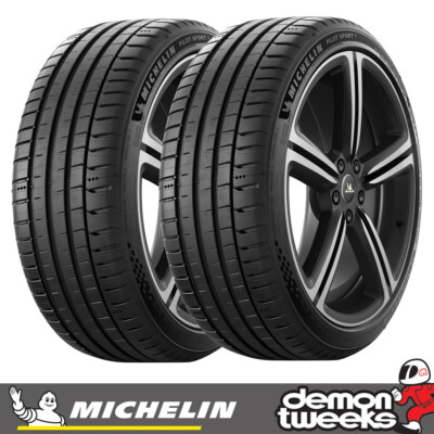 2 x 245/35/18 (92Y) XL Michelin Pilot Sport 5 Performance Road Tyre ...