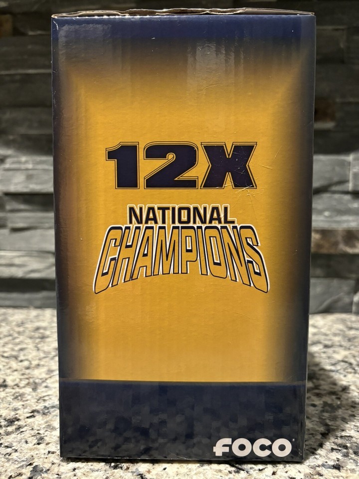 Michigan Wolverines 12X Football National Champions Bobblehead *SAME ...