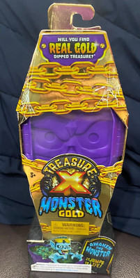 NIP Treasure x Monster Gold Purple Coffin Action Figure w/13 Levels of ...