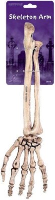Seasons Plastic Skeleton Arm Decoration Halloween 14.5" Spooky Horror ...
