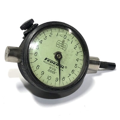 * FEDERAL PRODS. 3 INCH TRAVEL DIAL INDICATOR B3Q .0005 | eBay