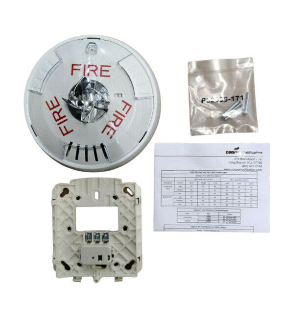 Wheelock WH-HSWC Fire Alarms - White for sale online | eBay