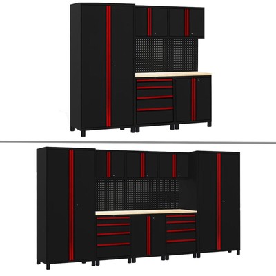 Garage Modular Storage Series System Workshop Tool Chest Workstation ...