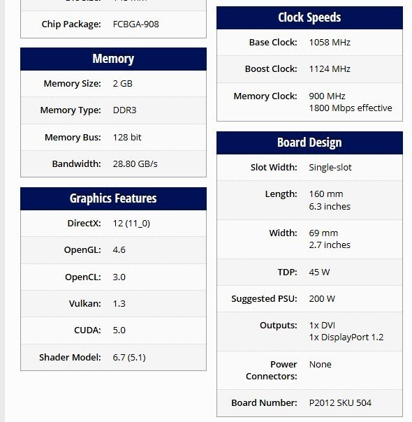 2GB ️Windows 11 ️DVI DP PCI-E 16x Video Card ️LOW PROFILE ️DELL ...