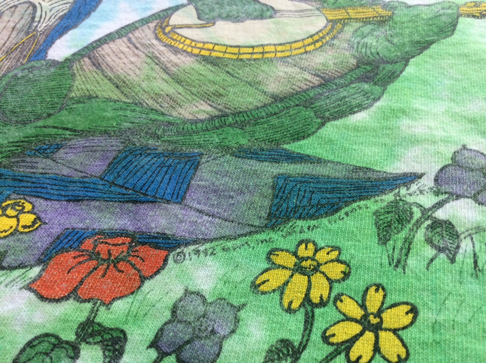 Vintage Grateful Dead Spring Tour T Shirt 1992 Tie Dy… - Gem