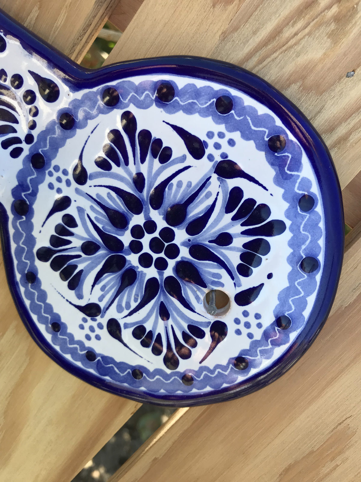 Authentic Talavera Ceramic Key Holder 10” Puebla Mex. Pottery Wall Art ...