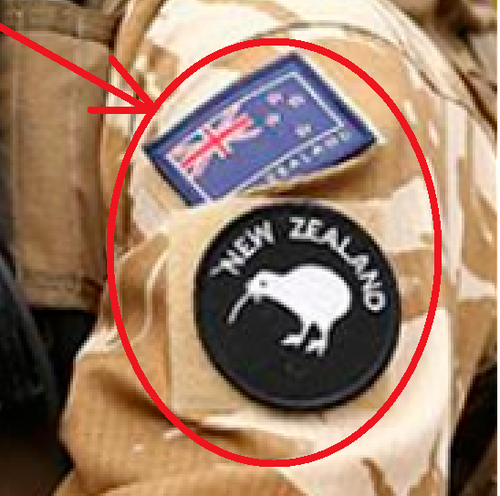 DAESH WACKER© NATO ISAF JSOC SP OPS SAS NZDF NEW ZEALAND FLAG + KIWI ...