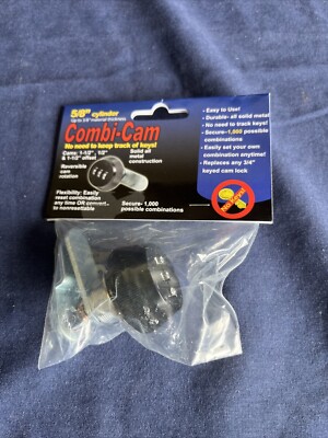 FJM Combi-Cam 7850-S-Black Combination Cam Lock 5/8" Black Finish RV ...
