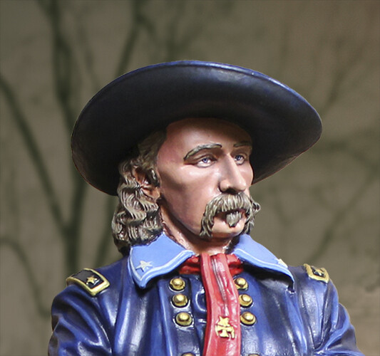 CUSTER CIVIL WAR GEORGE ARMSTRONG CUSTER CS60015 STATUE | eBay