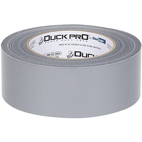 Shurtape 105449 Duck Pro Utility Grade Co-extruded Cloth Duct Tape 48mm ...
