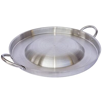CHAMPS Stainless Steel Convex Comal Bola - Mexican Comal Frying Bowl ...
