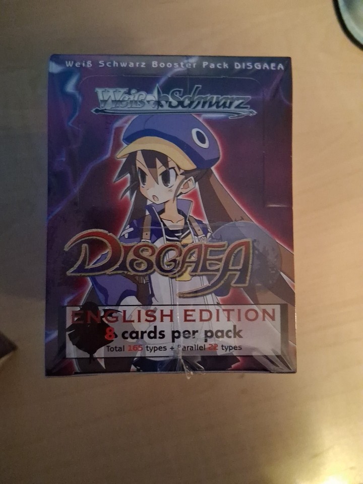 Weiss Schwarz Disgaea Trial Box & Booster Box Collection Bundle Lot | eBay