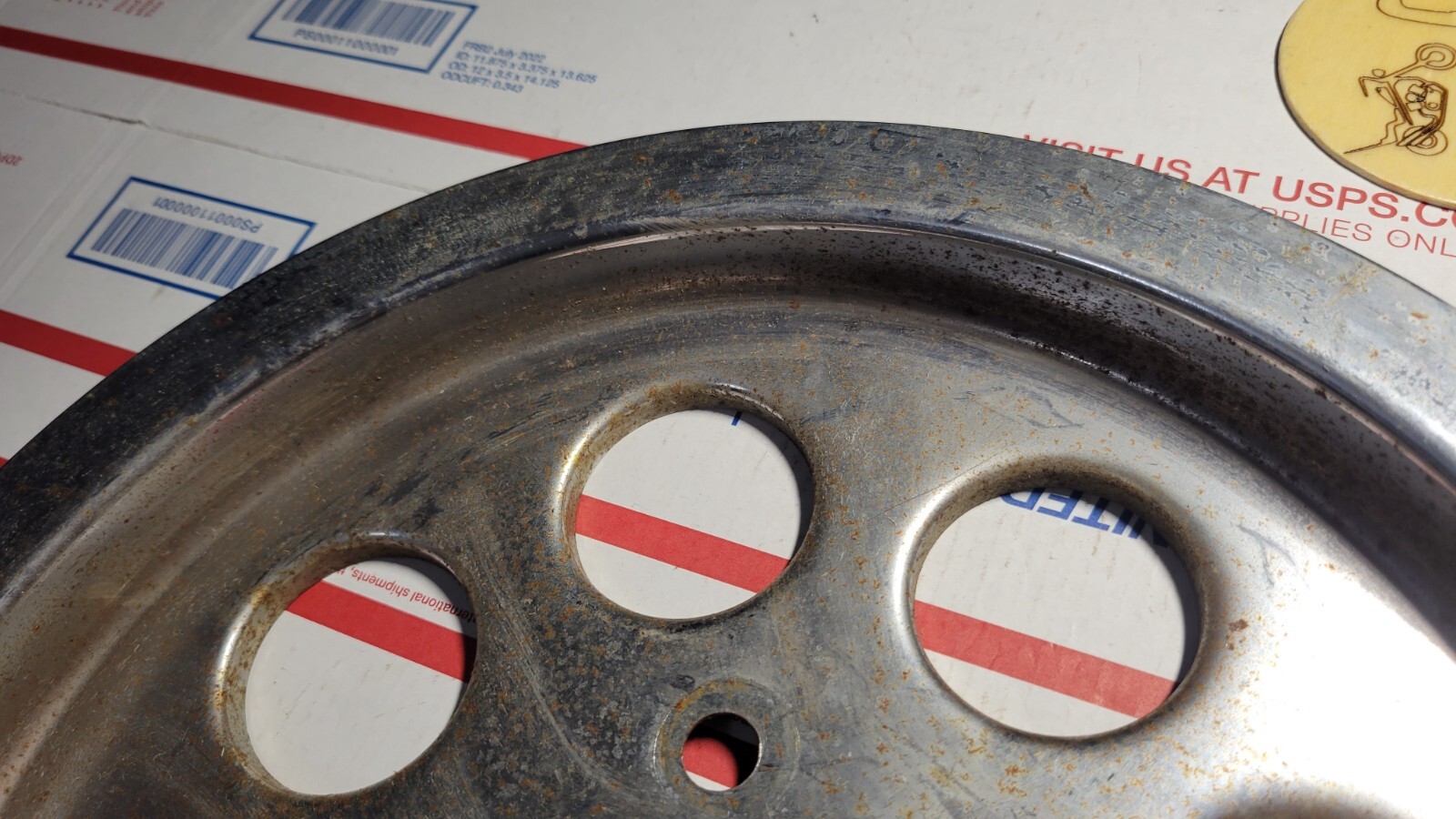 85-99 Harley Davidson Big Twin Rear Belt Pulley Cover Shroud Guard ...