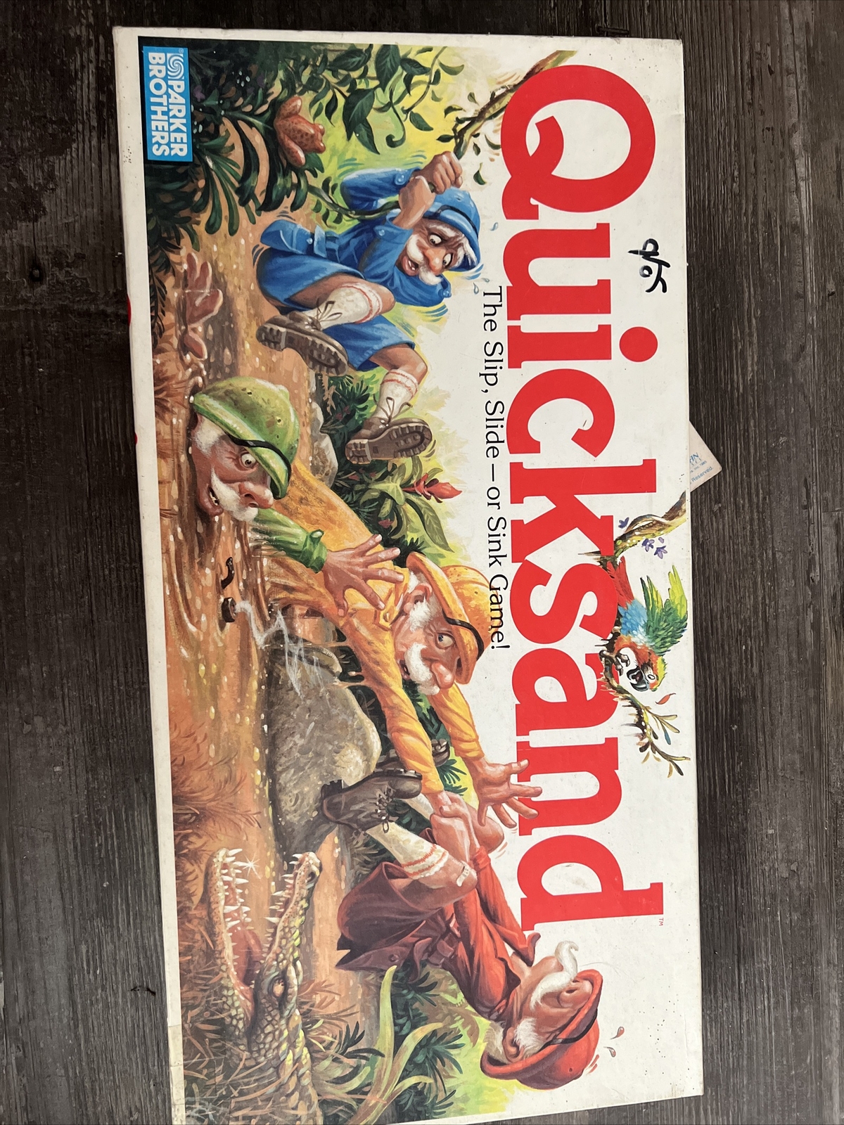 Quicksand The Board Game COMPLETE Parker Brothers 1989 Vintage | eBay