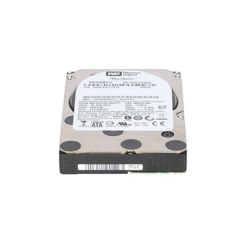 Western Digital VelociRaptor 250GB 10K SATA Hard Drive 6Gb/S SFF HDD ...
