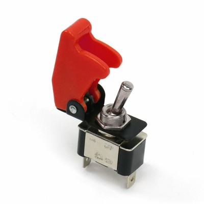 Race Toggle Switch With Safety Cover - Red hot rods rat rods muscle ...