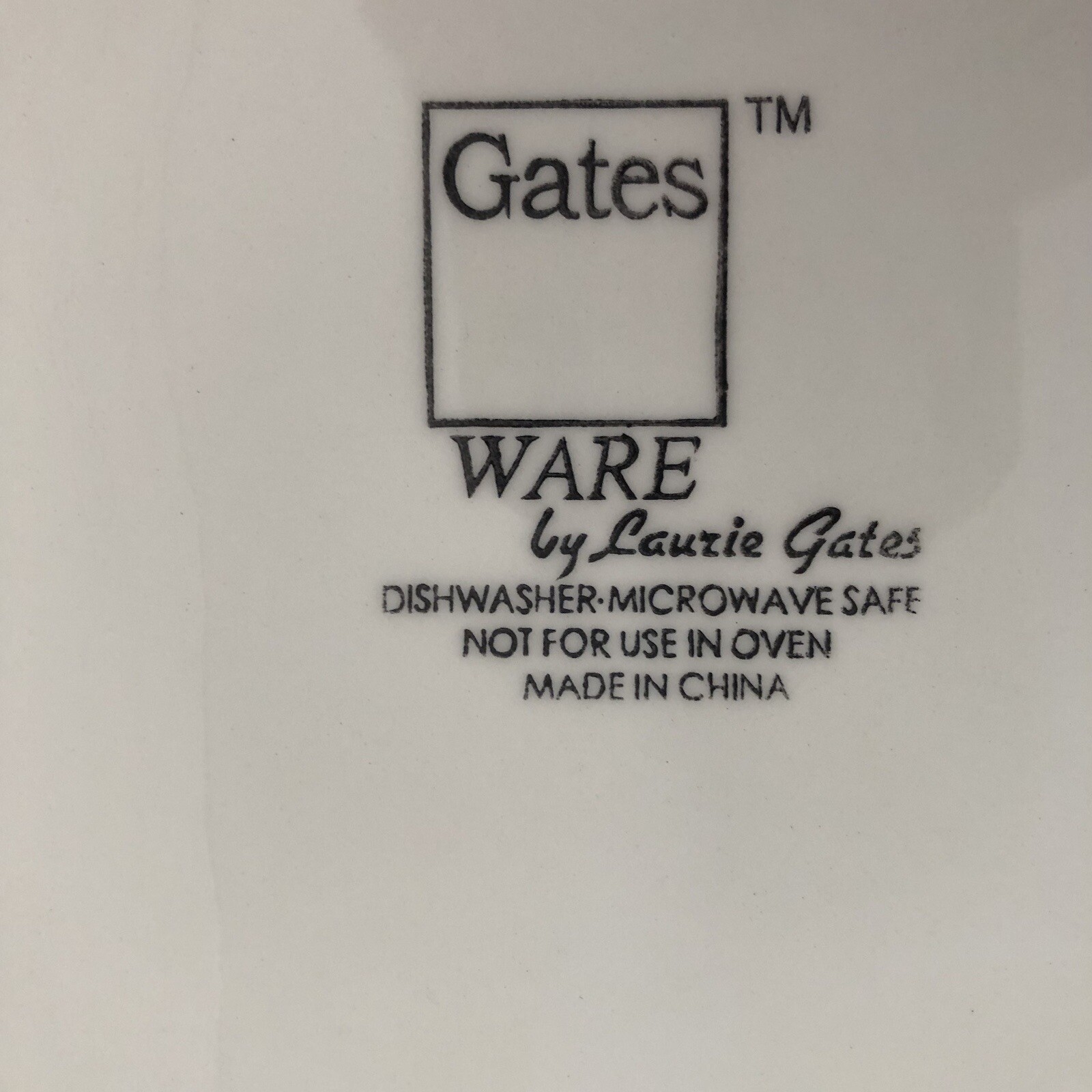 GATES WARE BY LAURIE GATES VEGETABLE THEME PASTA BOWL/SERVING BOWL 14 ...