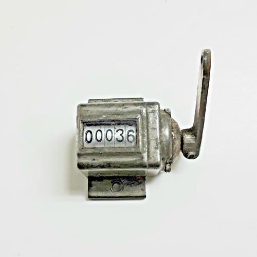 Vintage Veeder 5 Digit Mechanical Counter Hartford Connecticut Pat ...