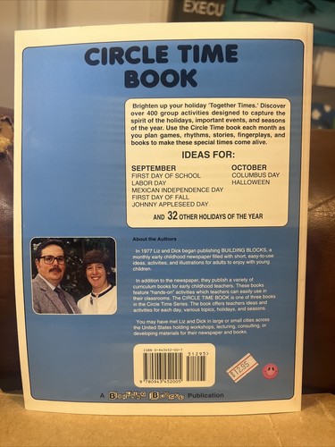 Circle Time Book : For Holiday and Seasons by Liz Wilmes and Dick ...