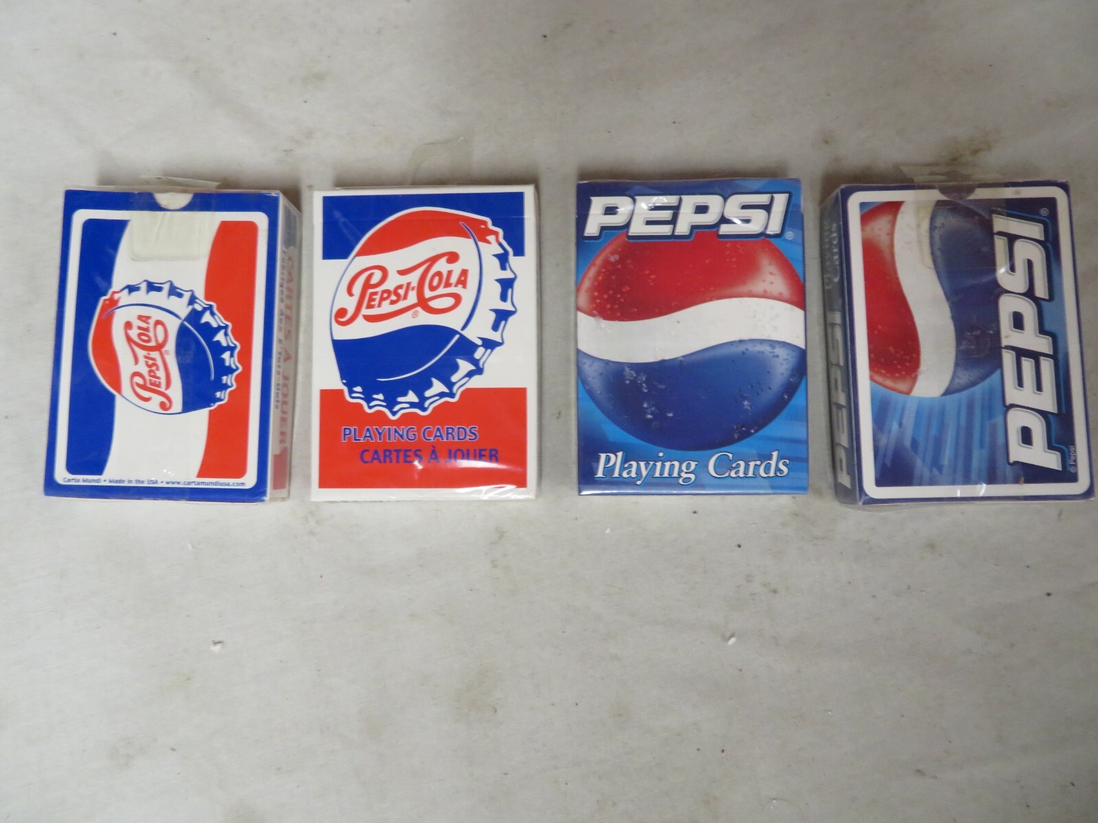 2 DECKS OF PEPSI PLAYING CARDS SEALED | eBay