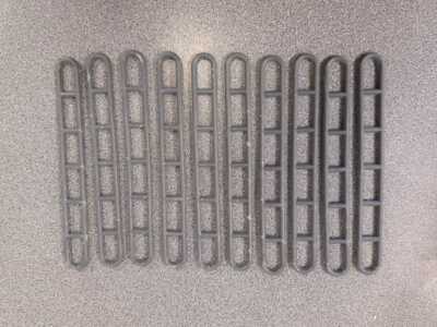 CARAVAN AWNING TENT RUBBER LADDER PEGGING BANDS 213mm PACK OF 10 | eBay UK