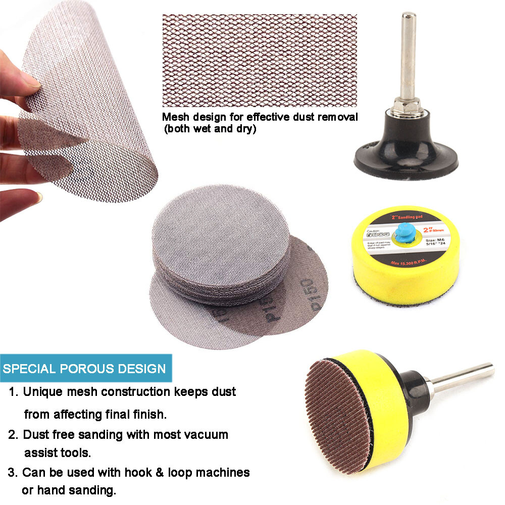 2inch Sanding Discs R-type Roll Lock Surface Sanding Buffing Pad Wheels ...