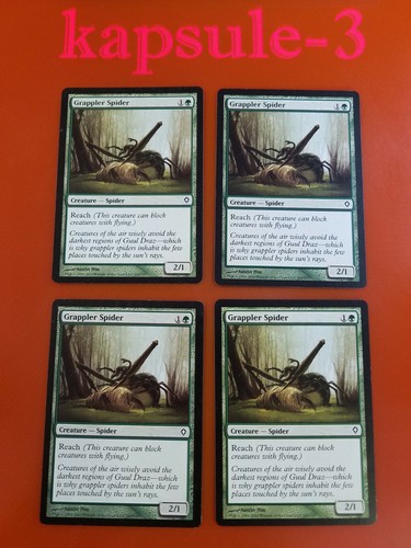 4x Grappler Spider | Worldwake | MTG Magic Cards | eBay