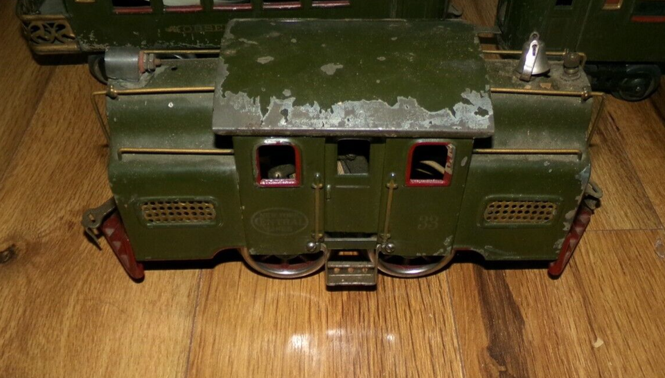 Antique 1920s Prewar Lionel Standard Gauge #34 Train Set 33,35,36 ...