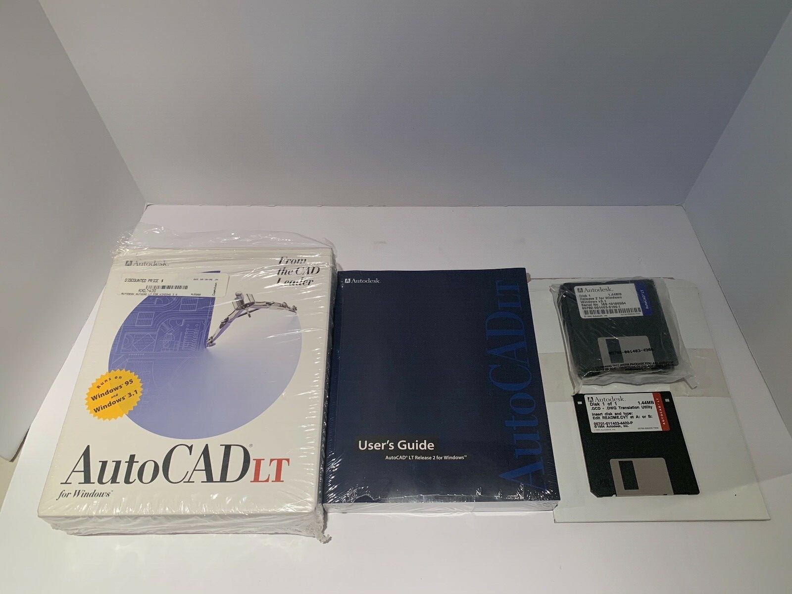 AutoCad LT Release 2 1995 Windows V.3.1 | eBay