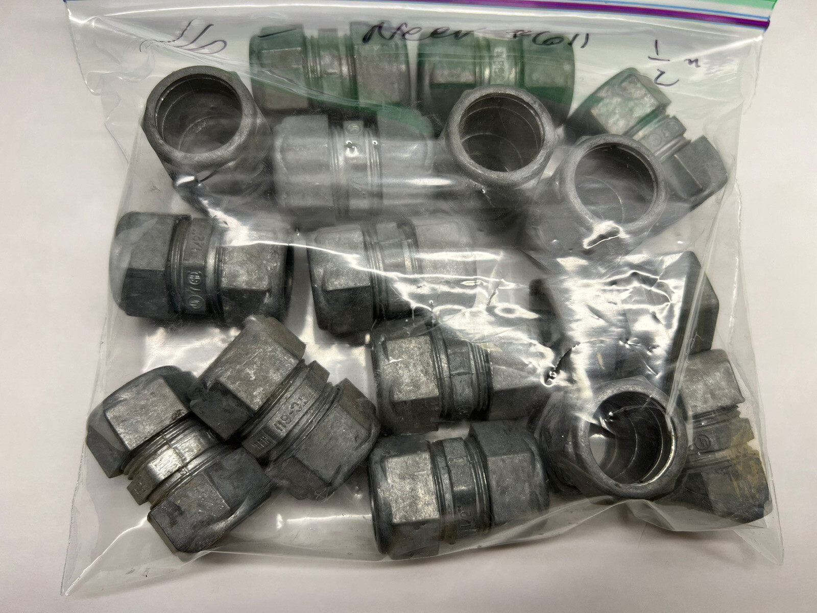 Neer TC-611 Die-Cast EMT Compression Couplings 1/2” (Lot of 16) | eBay