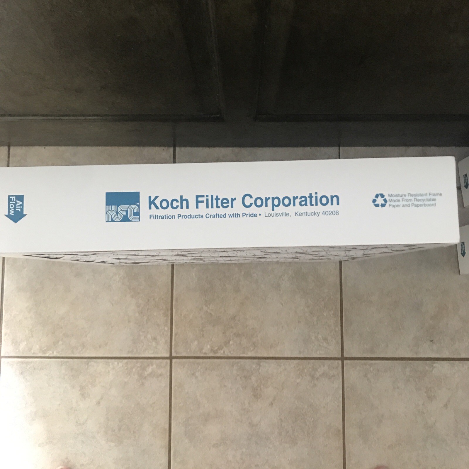 Lot of Four Koch 20x24x4 Multi-Pleat Extended Surface Air Filter XL8-HC | eBay