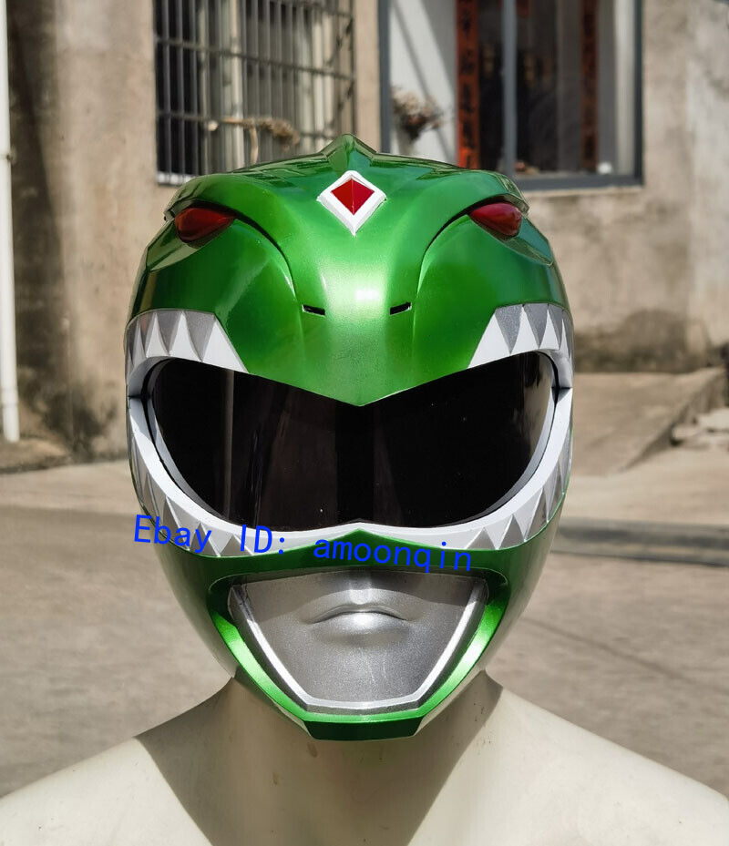 Power Rangers Mystic Force Green Ranger Helmet Blue Mystic Ranger