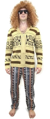 Big Lebowski COSTUME SET The Dude Sweater Sunglasses Pants Jeff Bridges ...