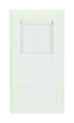 Click New Media Euro module Multi Media Wall Plate RJ45 TV Satellite ...