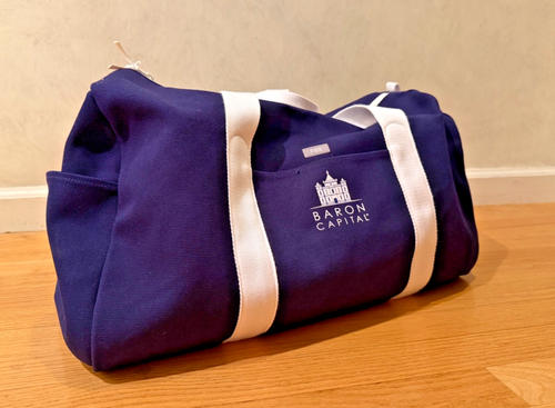 NWT Baron Capital FIGS Duffle Bag Navy/White | eBay UK