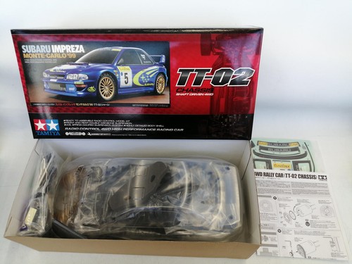 Tamiya Subaru Impreza Monte Carlo 99 Tt-02 1/10 Scale | eBay