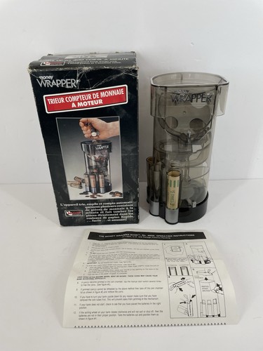 Vintage 1994 Magnif Motorized Coin Bank Money Wrapper / Sorter Tested ...
