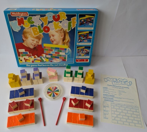 Knock Your Block Off Retro Game (1985) Waddingtons 100% Complete VGC ...