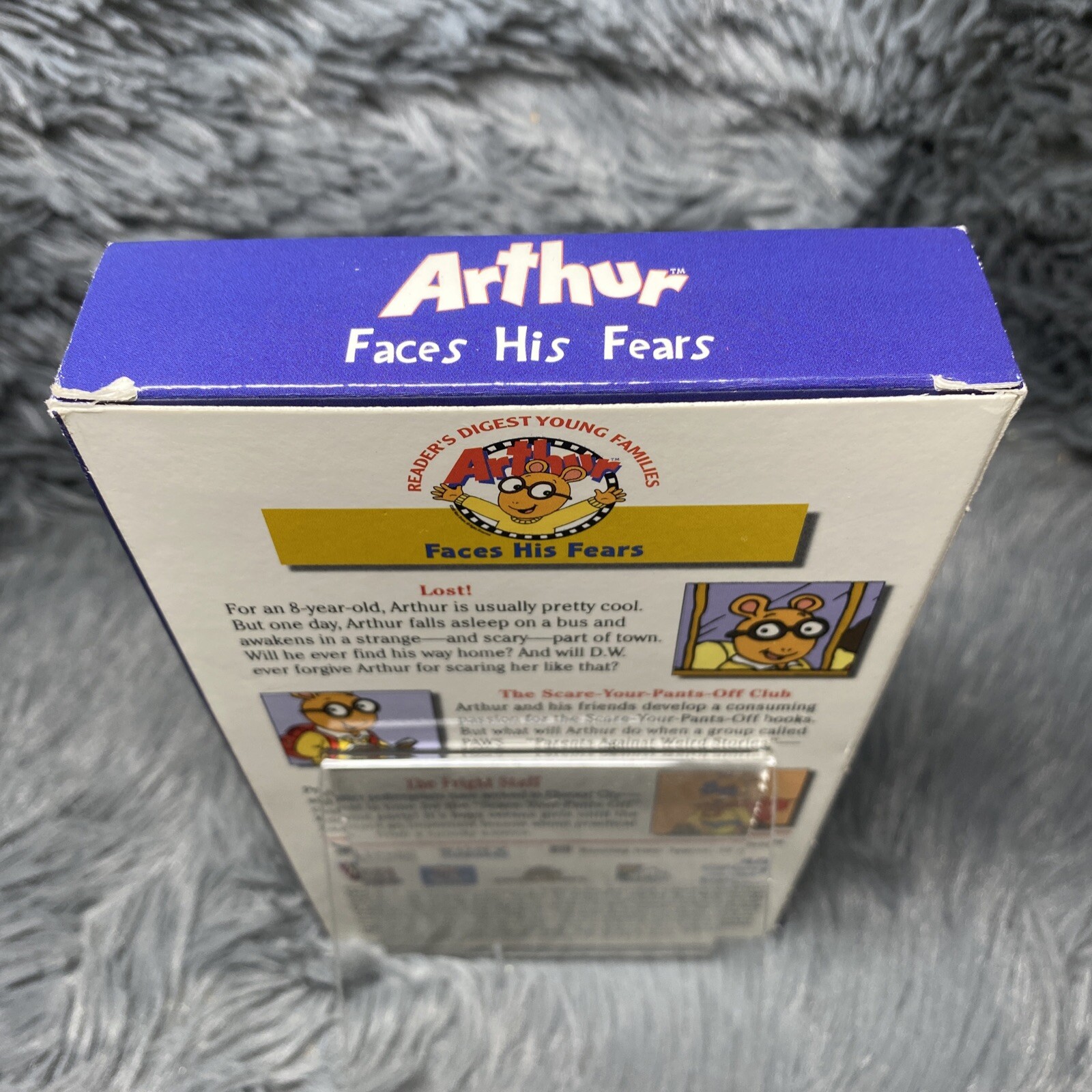 Arthur Faces His Fears VHS 2003 Reader’s Digest Young Families 4 Shows ...