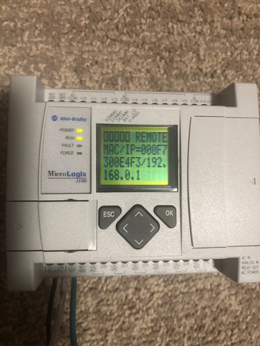 Allen Bradley Micrologix 1100 1763-L16AWA | eBay