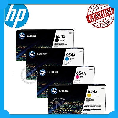 HP Genuine CF330X+CF331A+CF333A+CF332A Toner Set->M651dn/M651n/M651xh ...